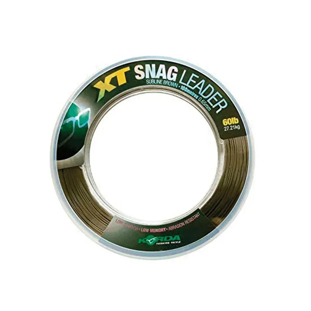 Snag Leader Korda XT 100 m - Tienda Carpfishing